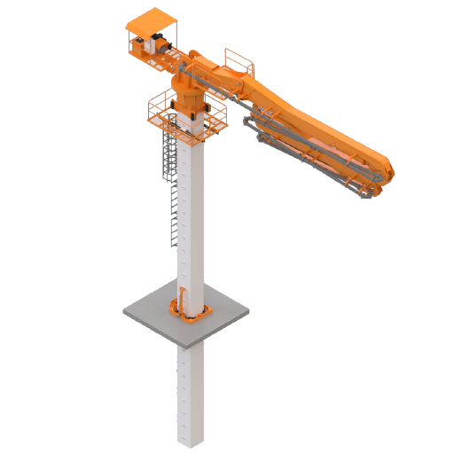 Mast Placing Booms - Placing Boom